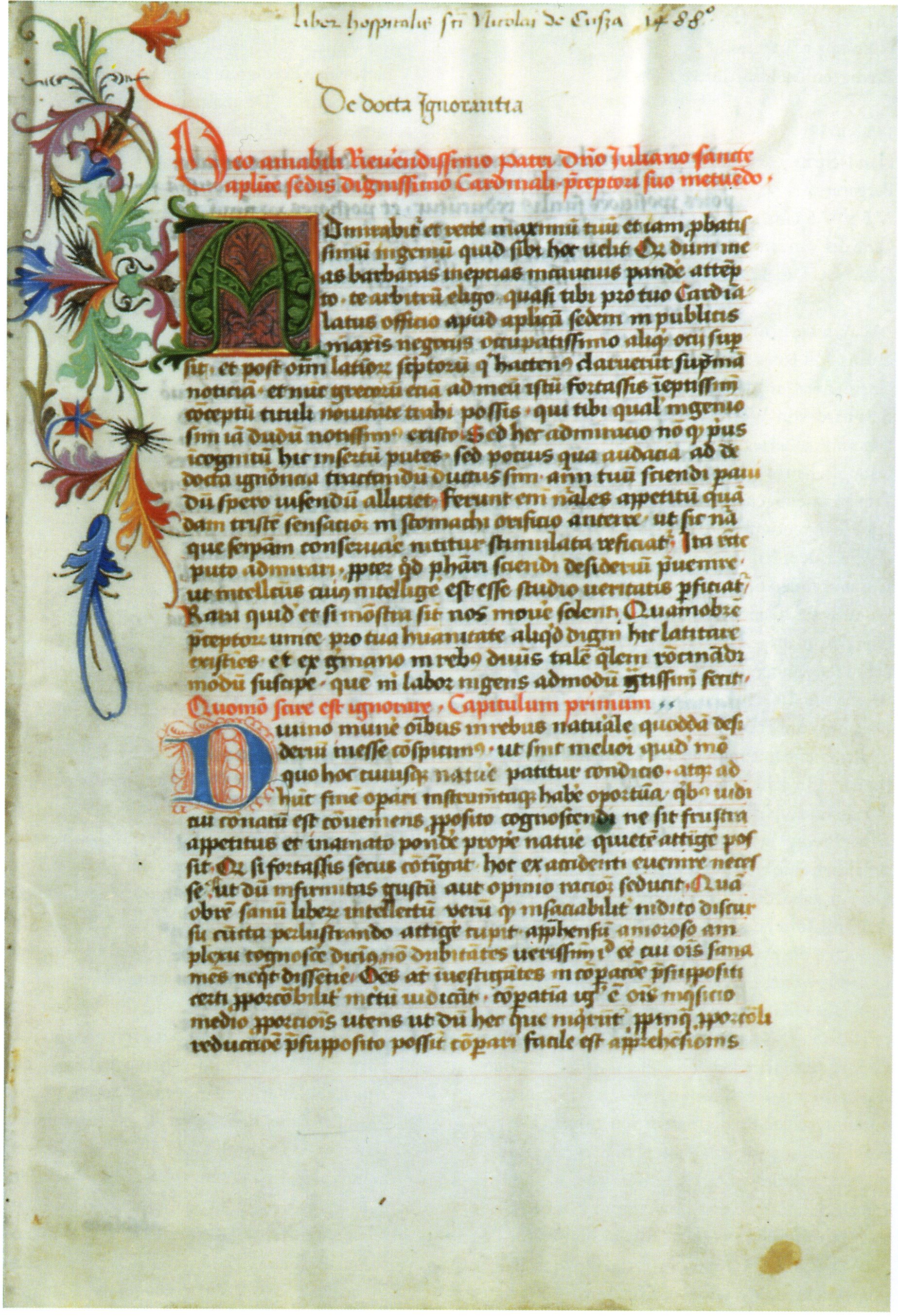 Trierer Original - Cusanus (Nikolaus von Cues)